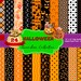 Halloween Digital Papers, Halloween Digital Pattern, Seamless Repeat ...