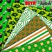 St. Patrick's Day Printable Day Digital Papers Lucky Marshmallow Spring ...