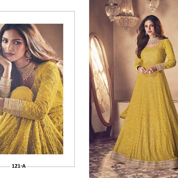 Anarkali Dress - Etsy