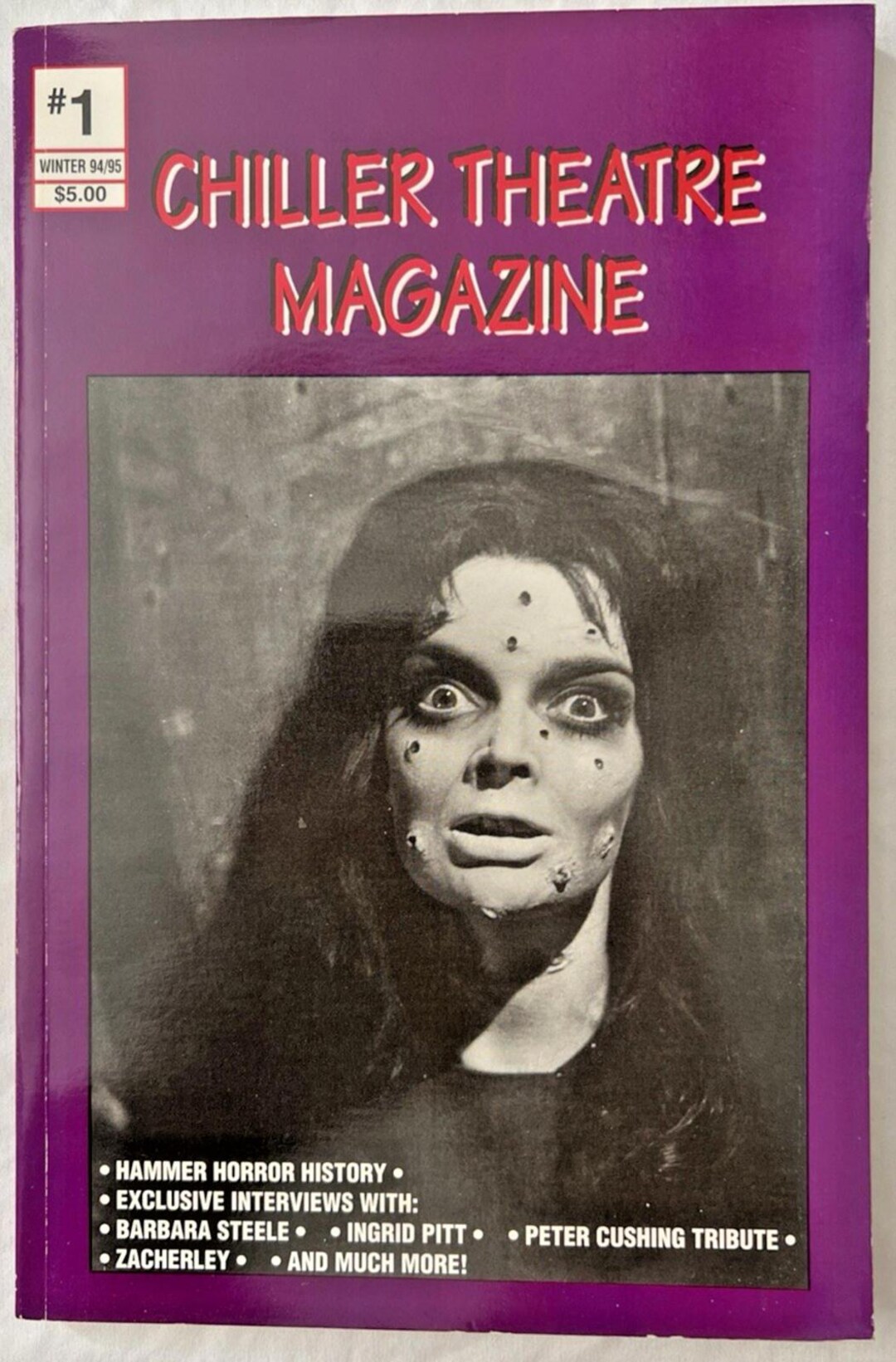 1994 CHILLER THEATRE Horror Movie MAGAZINE #1 Hammer Horror Interviews ...