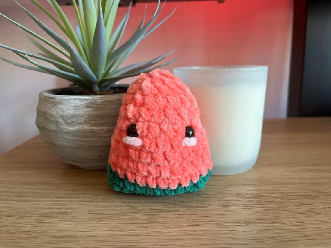 Crochet Watermelon Pattern - PDF Pattern - No Sew - Etsy