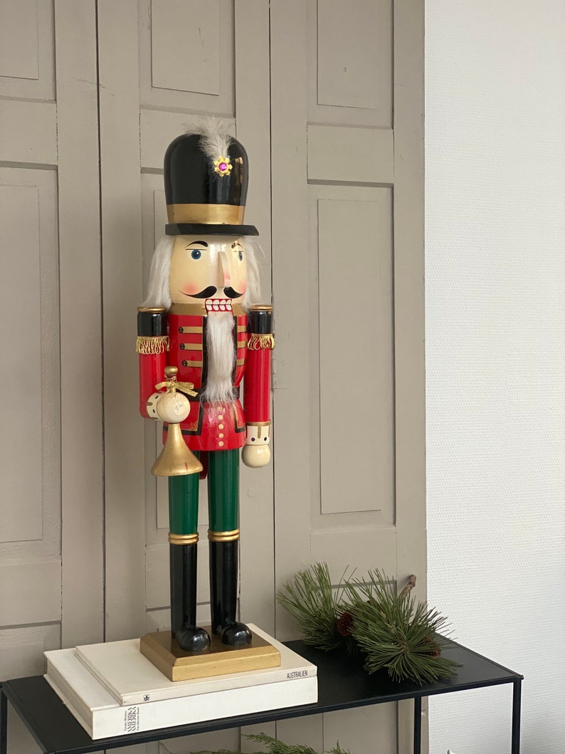 XXL 78cm Vintage Nutcracker / Old Nutcracker Handmade / Nut - Etsy