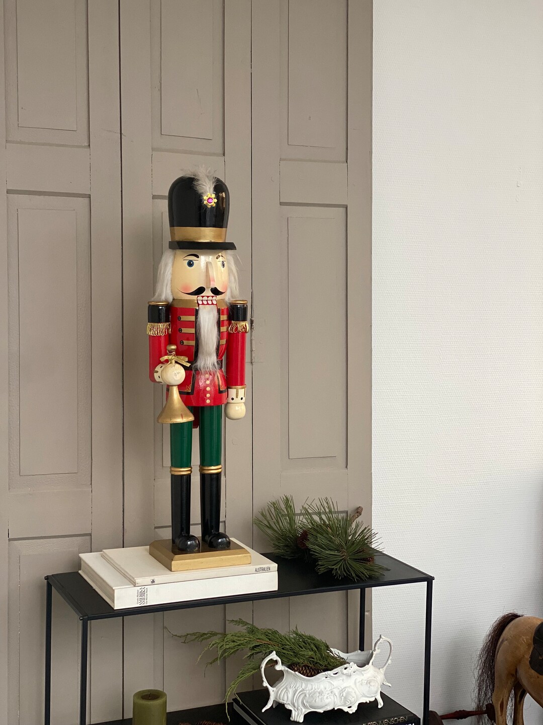 XXL 78cm!! Vintage Nutcracker / Old Nutcracker Handmade / Nut Cracker ...