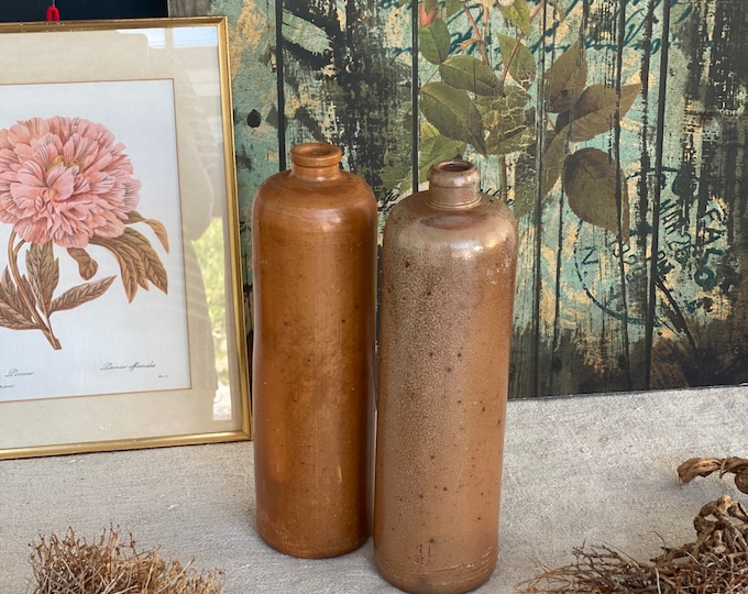 Clay Water Bottle Handmade Terracotta Flask Eco-friendly Ceramic ...