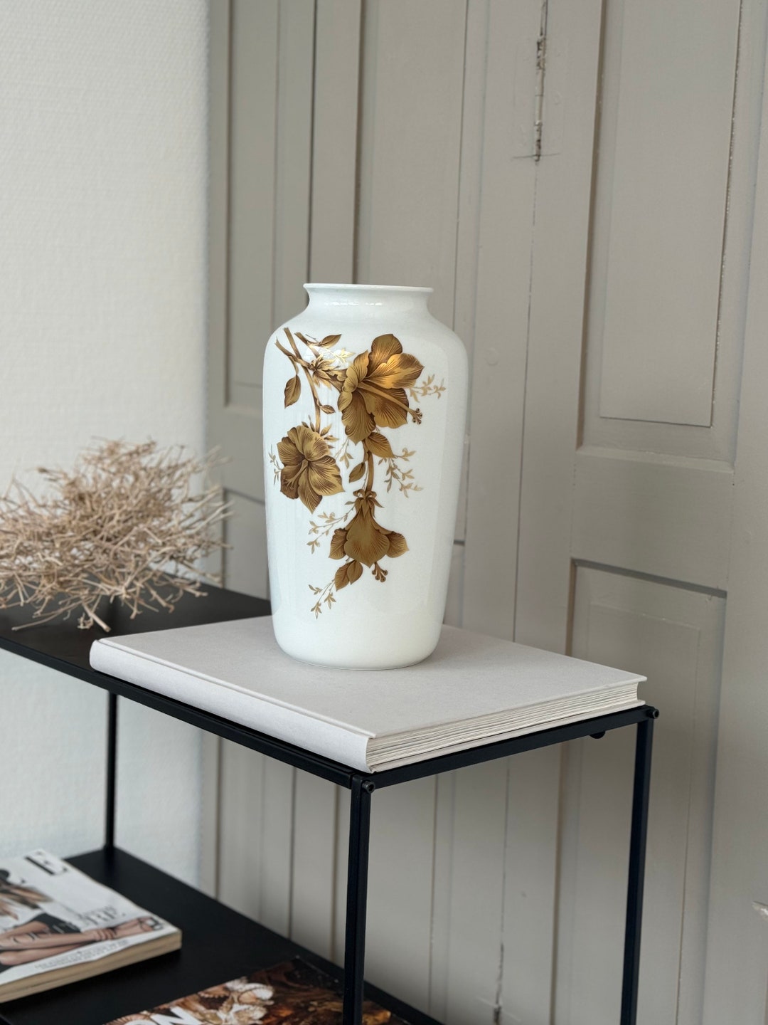 29.0 Cm, Flower Vase AK Kaiser W Germany Porcelain Clarissa Flower ...