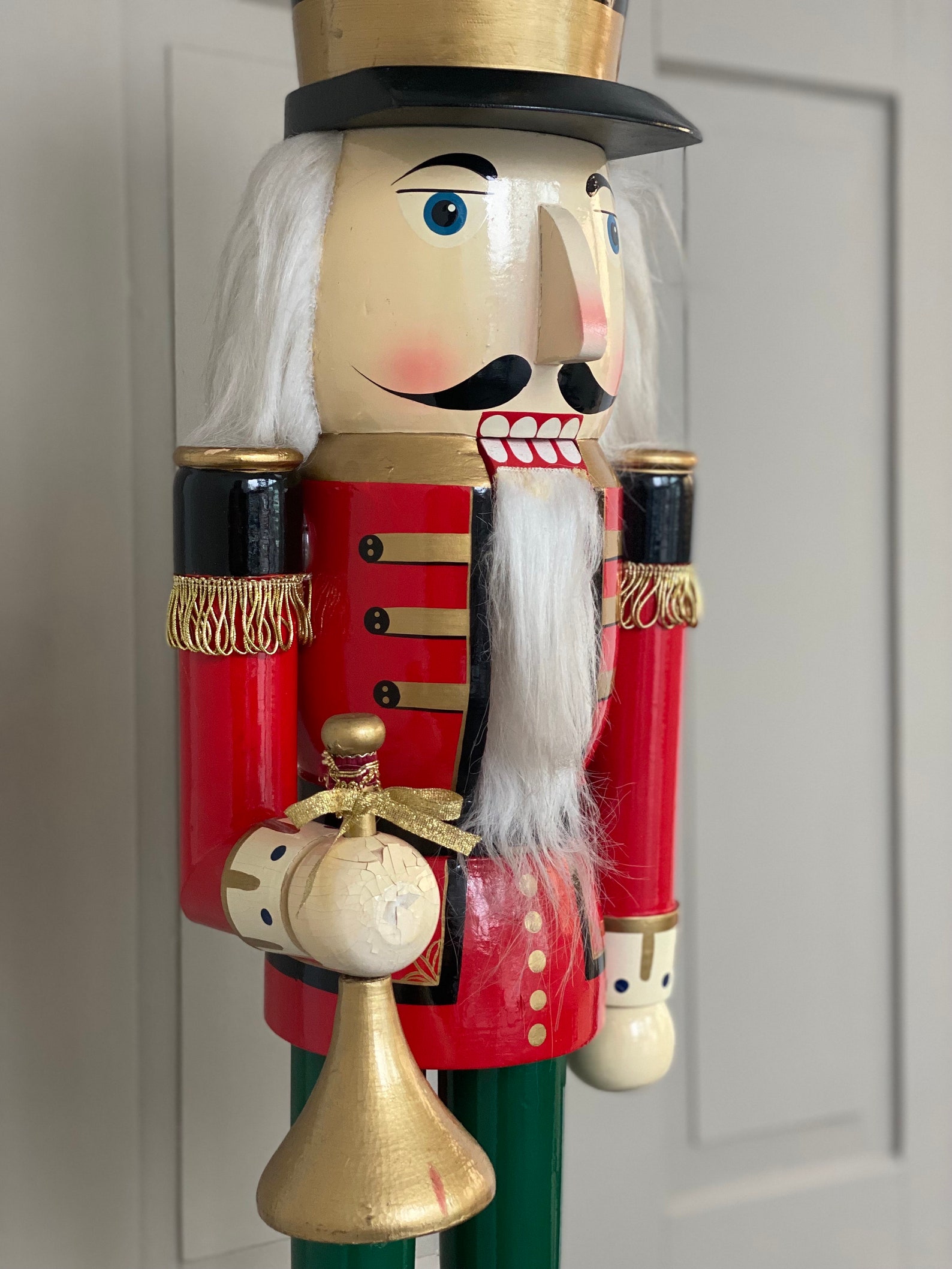 XXL 78cm Vintage Nutcracker / Old Nutcracker Handmade / Nut - Etsy