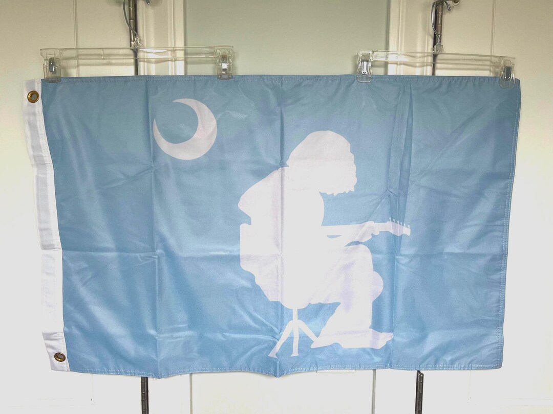2ft X 3ft Mikey Flag - UNC Tarheels Blue & White - Etsy