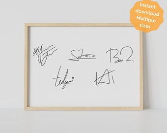 Kpop Merch Txt - Etsy