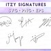 ITZY Merch Kpop Merch ITZY SVG Png and Eps Vector Files for - Etsy