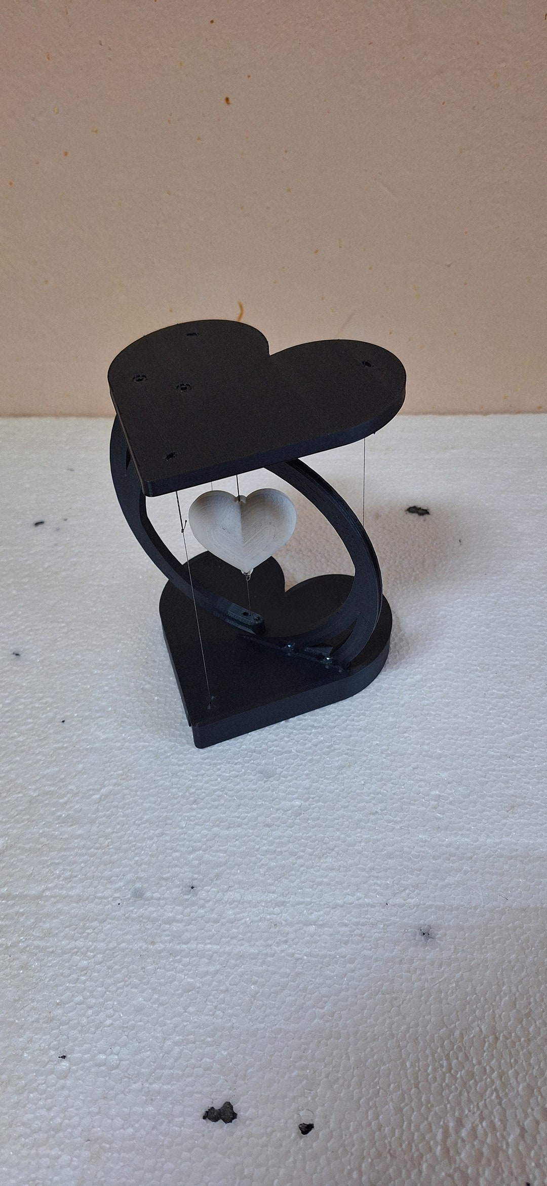 Tensegrity Levitating Heart Digital File STL - Etsy