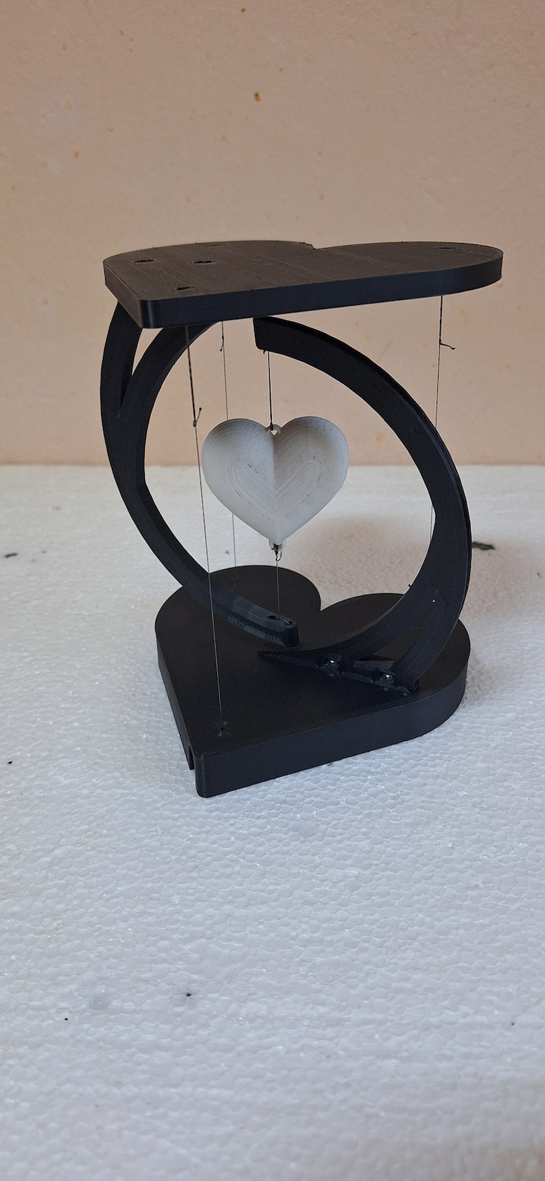 Tensegrity Levitating Heart Digital File STL - Etsy