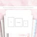 Cute Pastel Color Daily Planner Templates Bundle, 2025 2026 Calendar ...