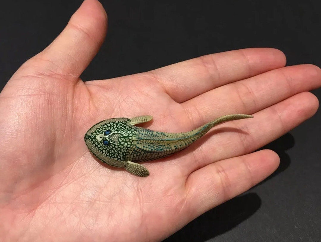 Vintage Kaiyodo UHA Dinotales Series 3 Hemycyclaspis Armored Fish Dinosaur Figure - Etsy