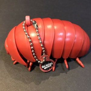 Plastic Pill Bug Roly Poly Insect Potato Bug Isopod KEYCHAIN Figure W ...