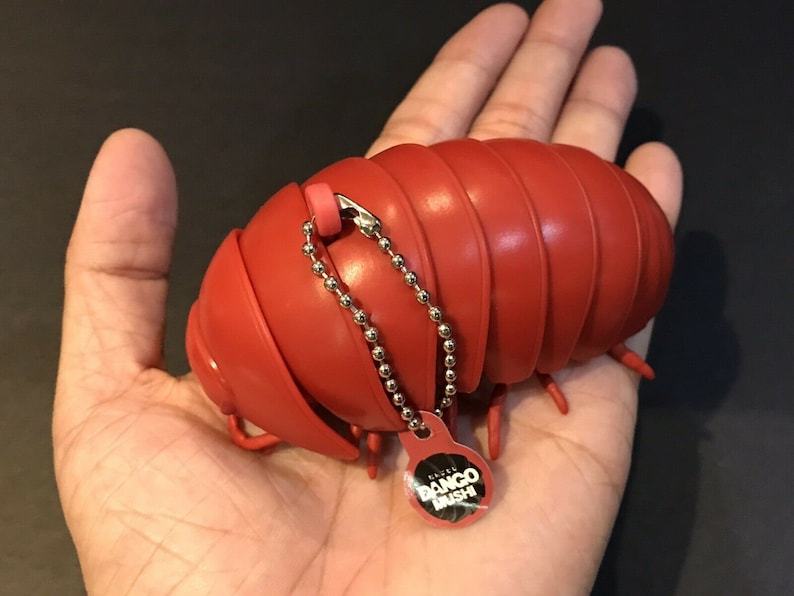 Plastic Pill Bug Roly Poly Insect Potato Bug Isopod KEYCHAIN - Etsy