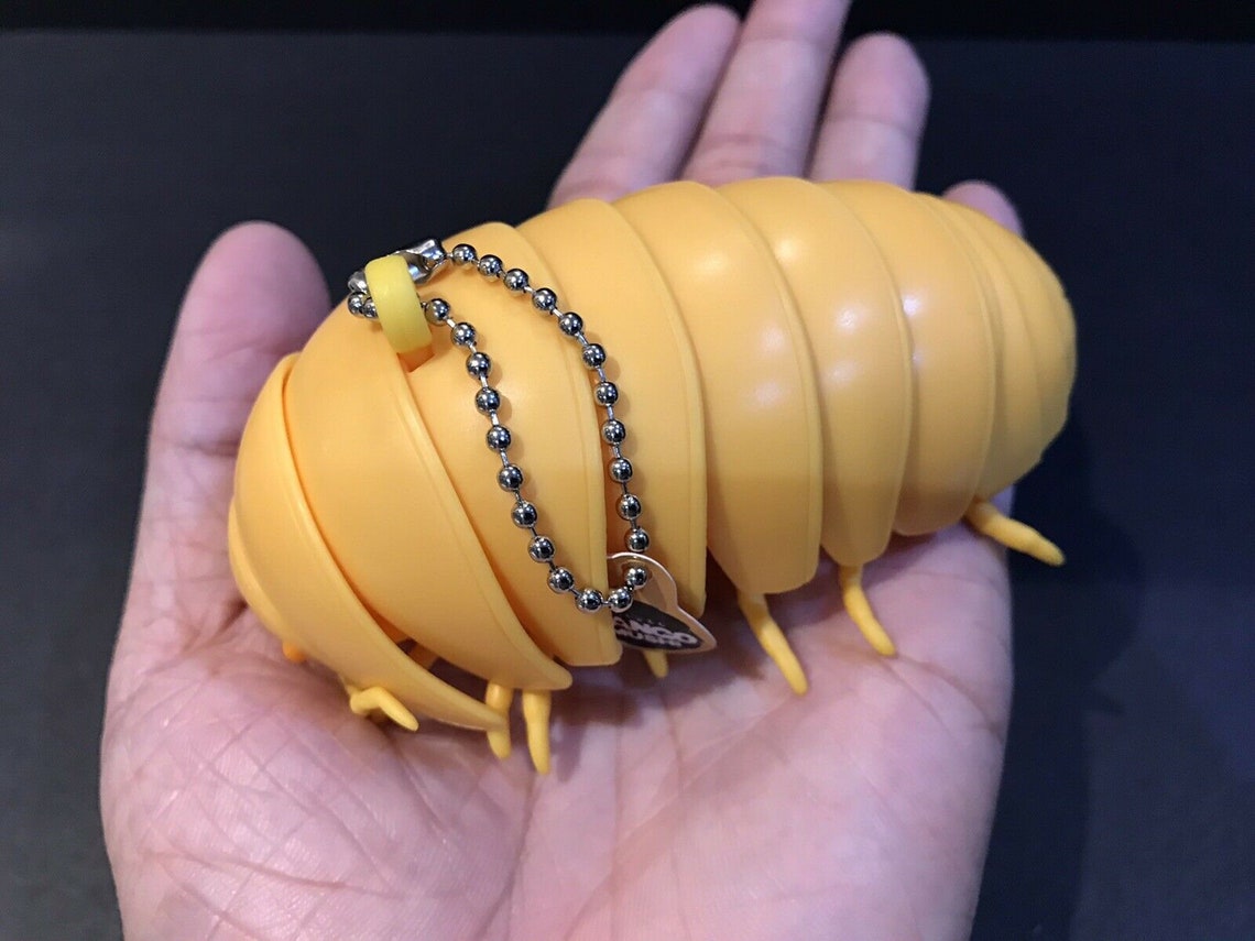 Plastic Pill Bug Roly Poly Insect Potato Bug Isopod KEYCHAIN | Etsy