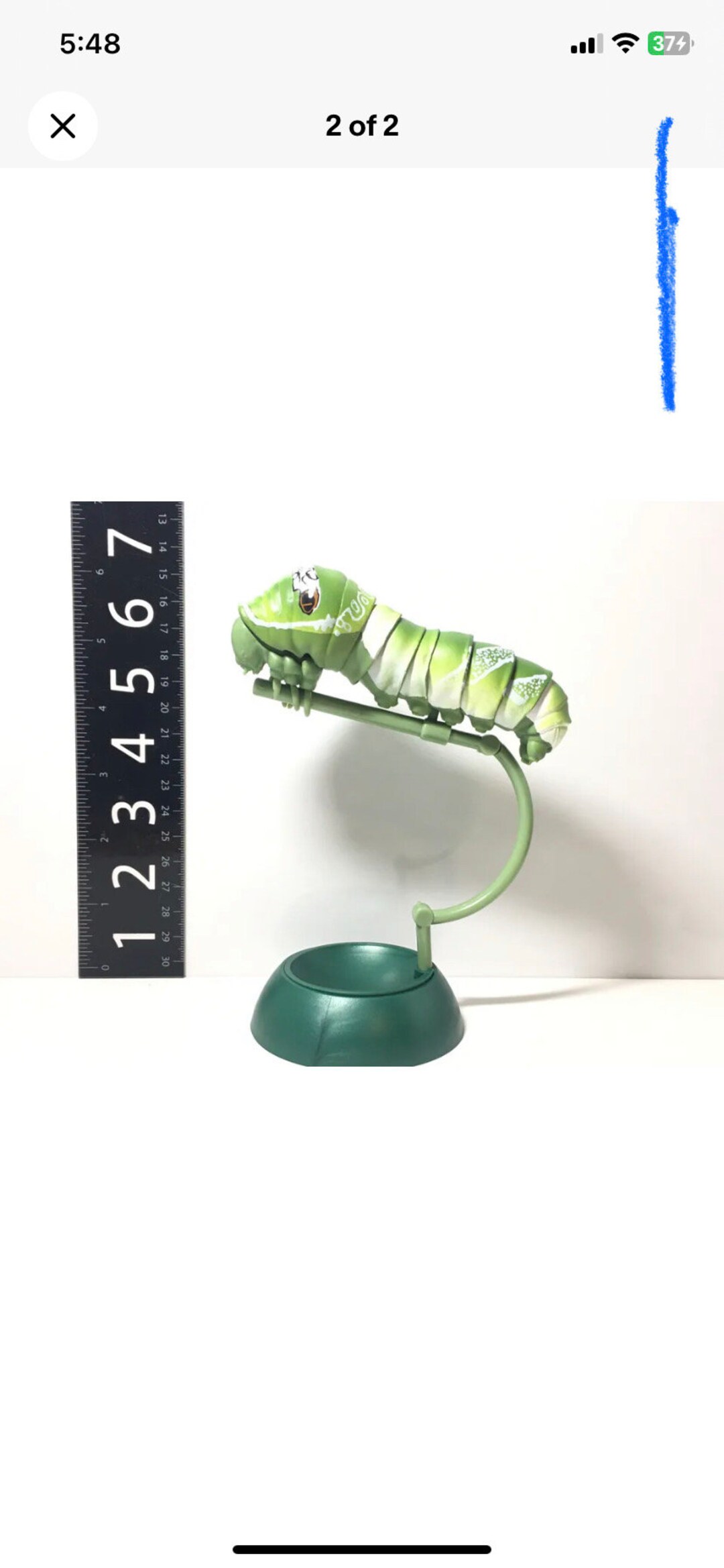 Swallowtail Butterlfy Caterpillar Larva PVC Figure W/ Movable Joints - Etsy