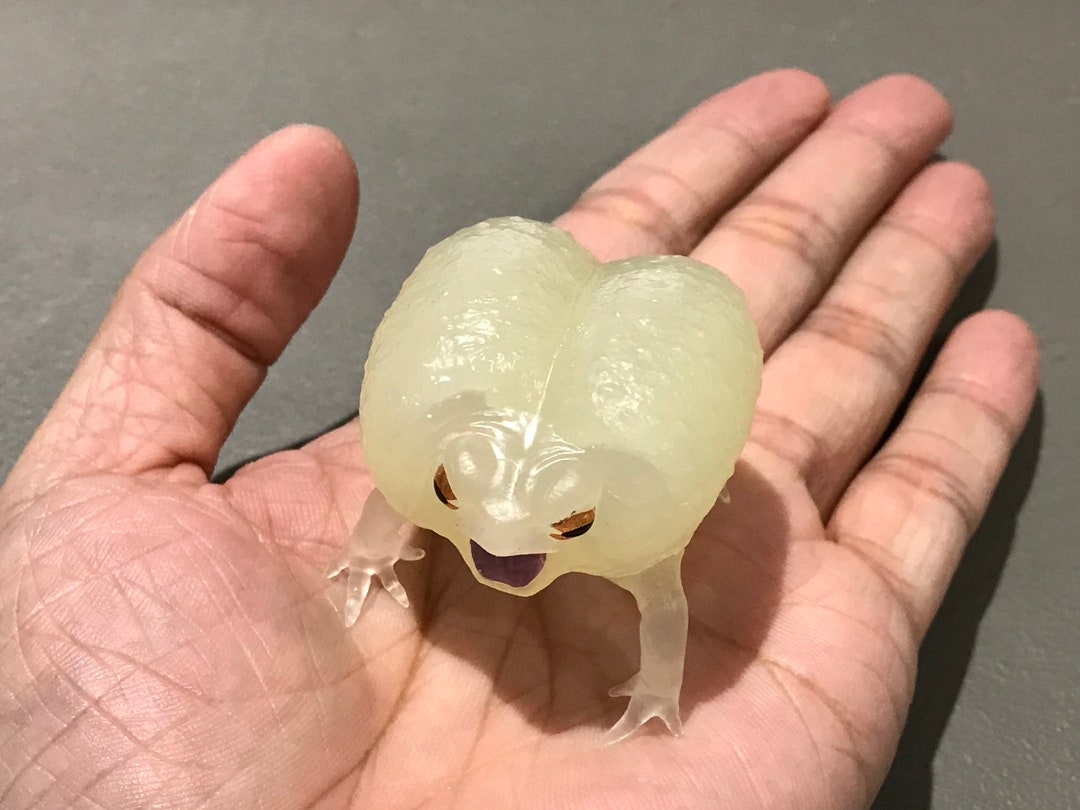 Realistic African Bushveld Rain Frog Plastic Glow in Dark Clear Color ...