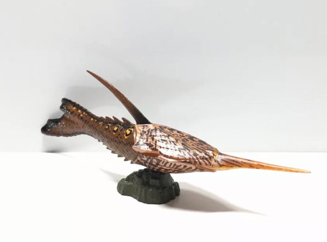 Vintage Kaiyodo Series 2 Pteraspis Armored Fish Dinosaur Dinotales ...