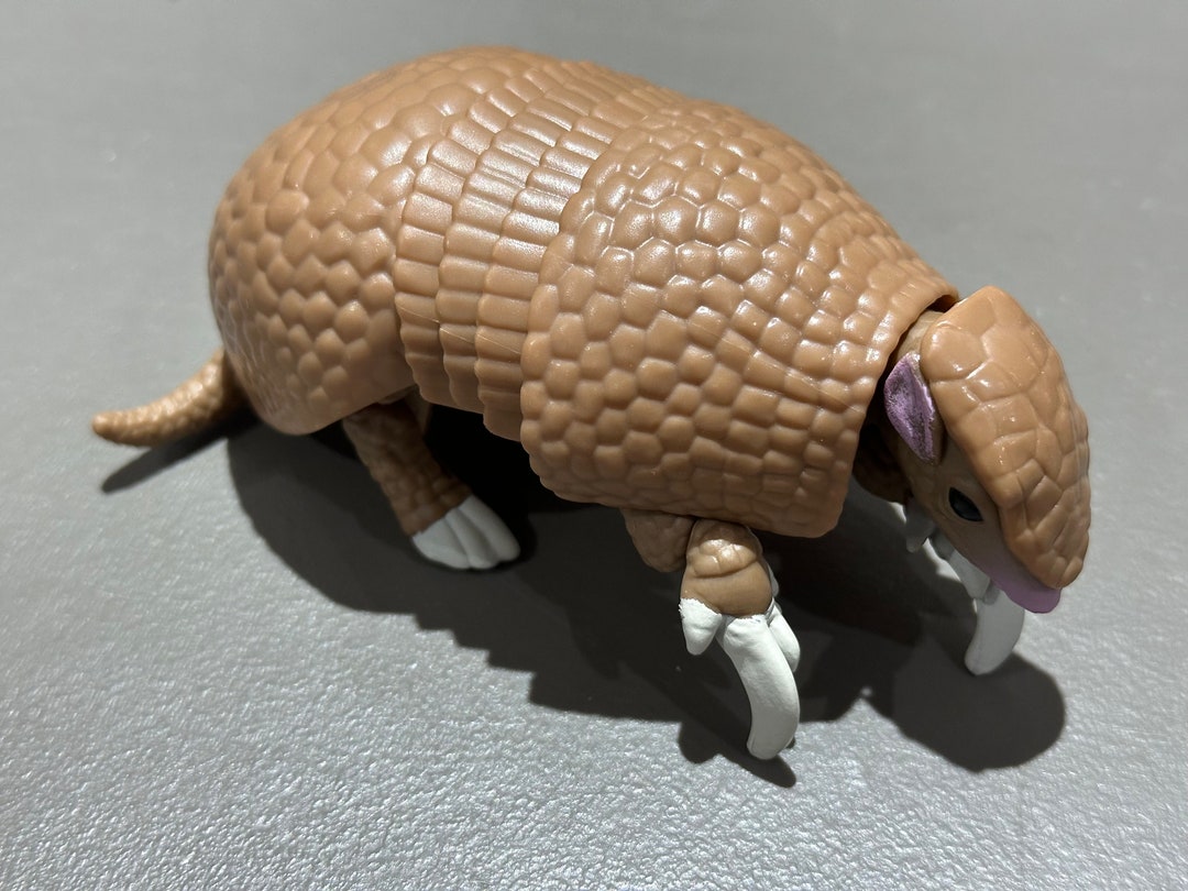 Armadillo Plastic Figure W/ Movable Joints - Etsy