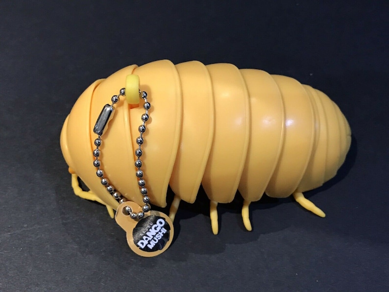 Plastic Pill Bug Roly Poly Insect Potato Bug Isopod KEYCHAIN | Etsy