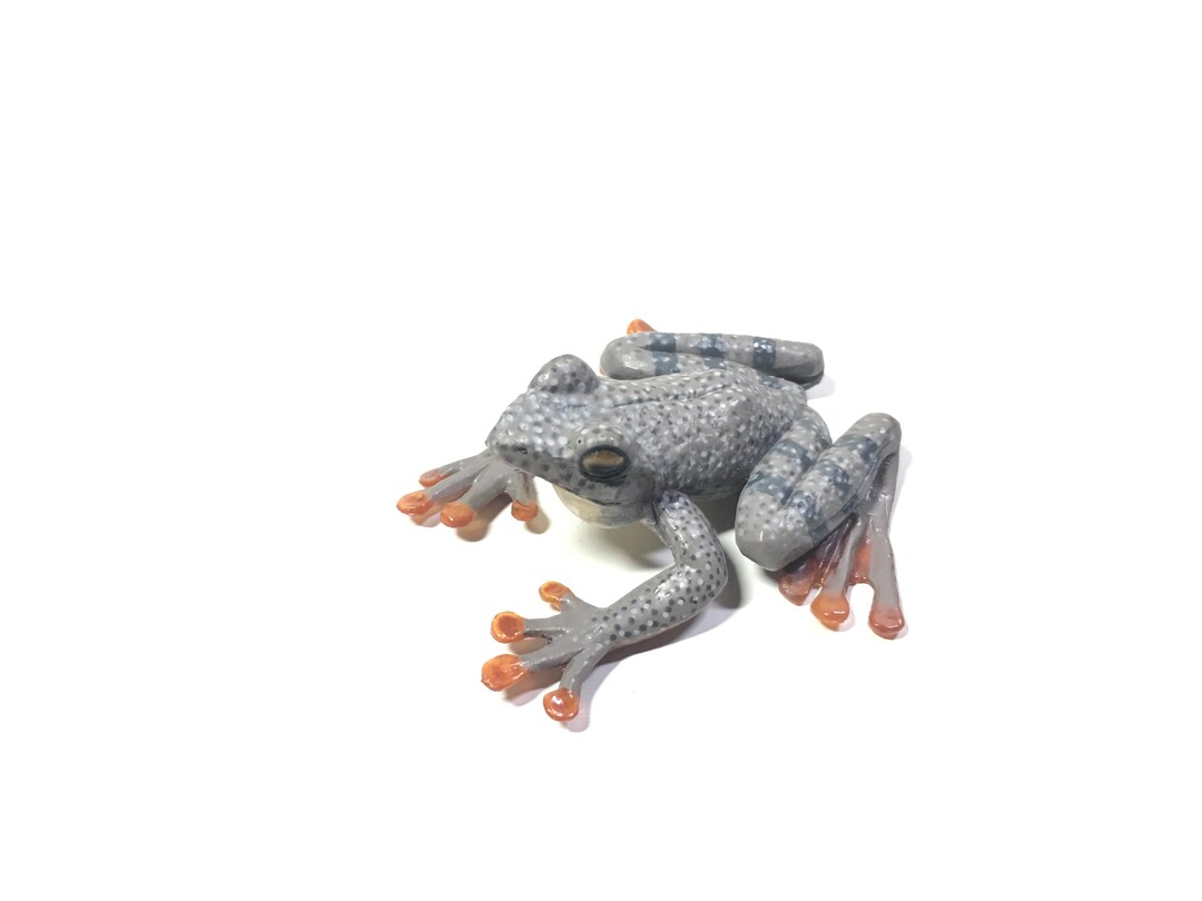 Vintage Colorata Kajika Gaeru Frog Figure - Etsy