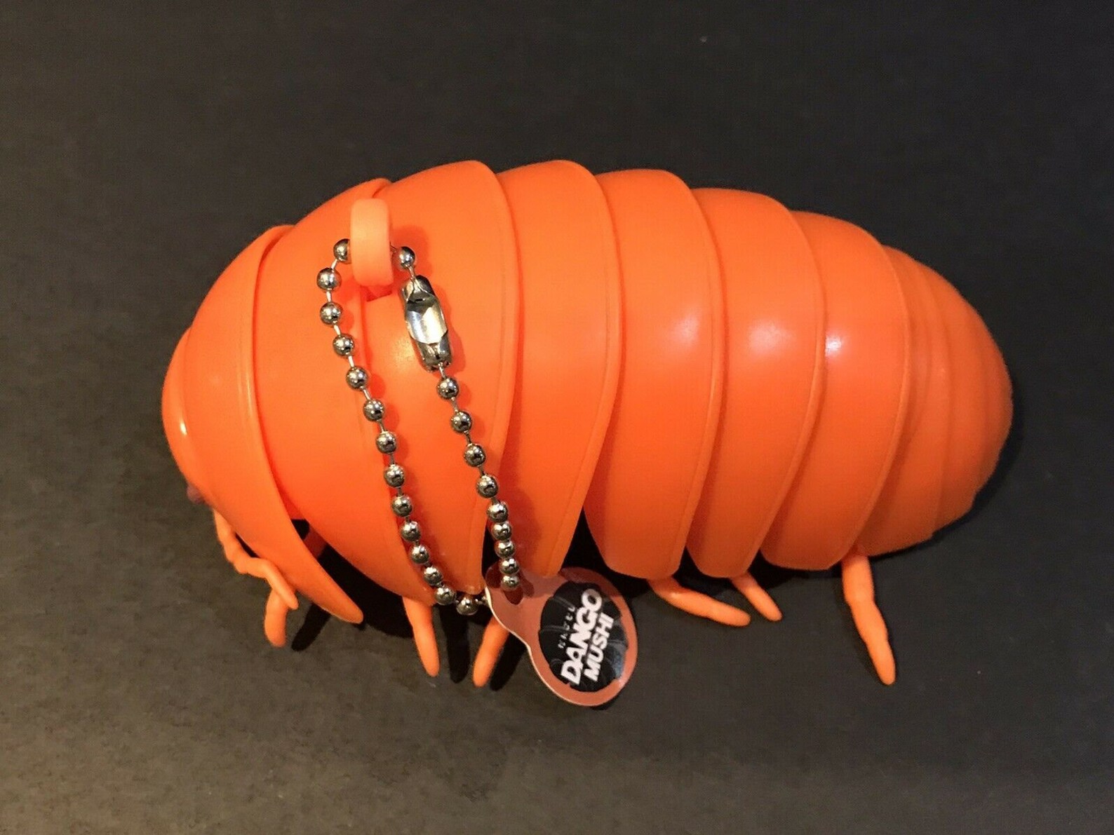 Plastic Pill Bug Roly Poly Insect Potato Bug Isopod KEYCHAIN Figure W ...