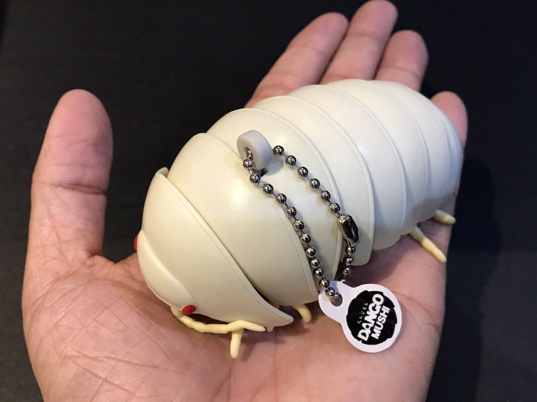 Plastic Pill Bug Roly Poly Insect Potato Bug Isopod KEYCHAIN Figure W ...
