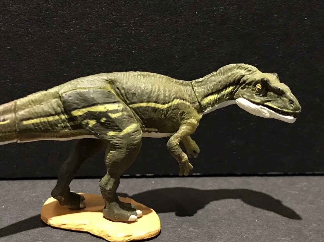 Vintage Kaiyodo Series 2 Allosaurus Dinosaur Dinotales Plastic ...
