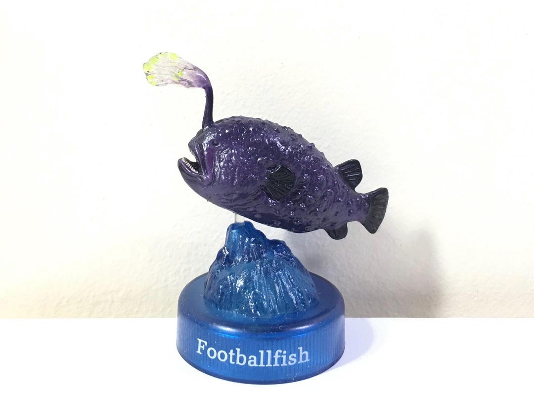 Kaiyodo Footballfish Football Fish Figure - Etsy