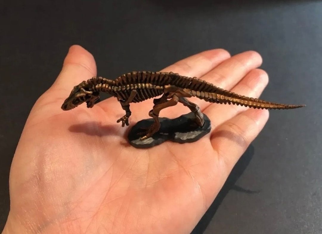 Vintage Kaiyodo UHA Dinotales Series 3 Acrocanthosaurus Skeleton Dinosaur Figure - Etsy