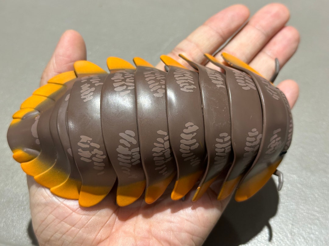 Plastic Pill Bug Roly Poly Insect Potato Bug Isopod Woodlouse Figure W ...