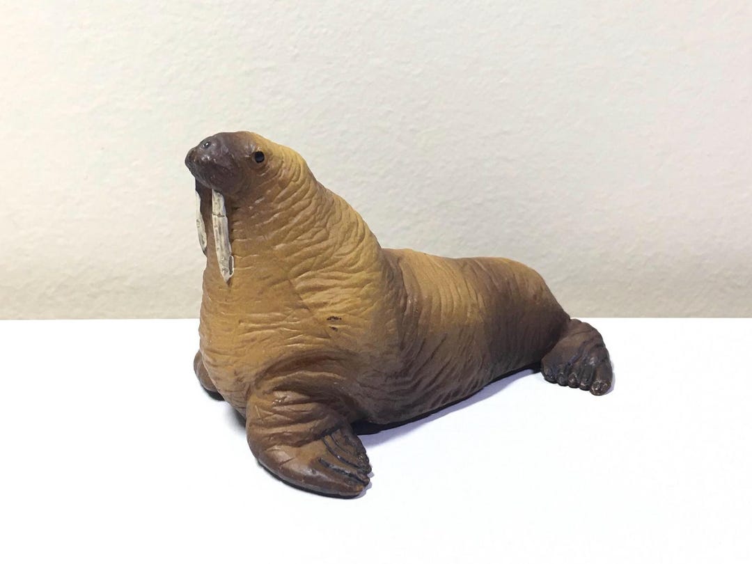 Eikoh Miniature Planet Walrus Animal PVC Figure - Etsy