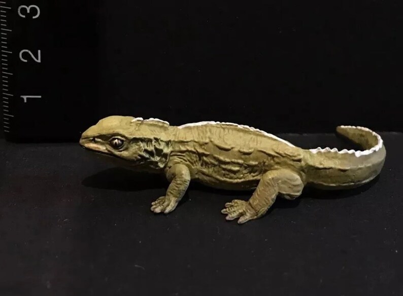 Vintage Kaiyodo Series 2 Tuatara Sphenodon Punctatus Lizard Dinosaur ...