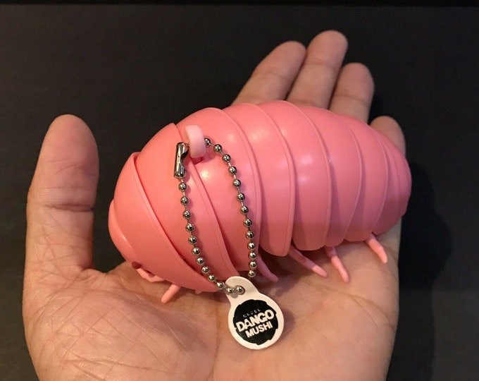 Plastic Pill Bug Roly Poly Insect Potato Bug Isopod KEYCHAIN Figure W ...