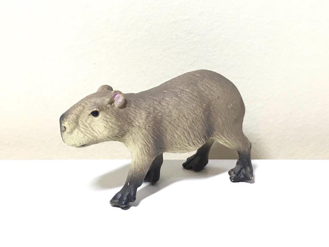 Eikoh Miniature Planet Capybara Animal PVC Figure - Etsy