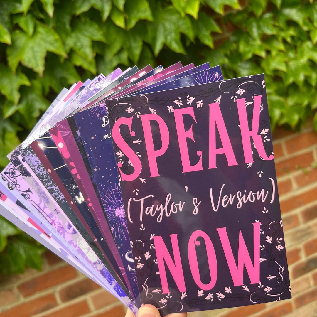 Taylor Swift Speak Now Posters Set of 17 - Etsy UK
