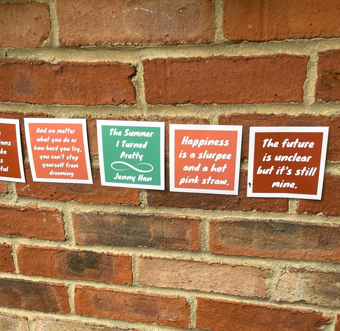 The Summer I Turned Pretty Square Posters Set of 5 - Etsy