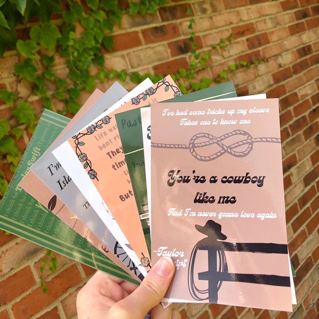 Taylor Swift Evermore Posters Set of Eight - Etsy