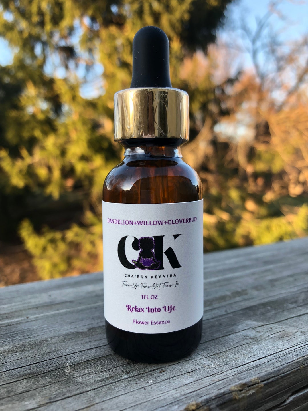 Dandelion, Willow, Cloverbud Flower Essence - Etsy