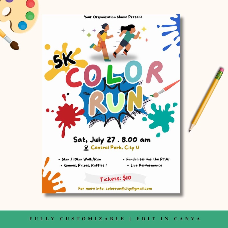 5k Flyer - Etsy