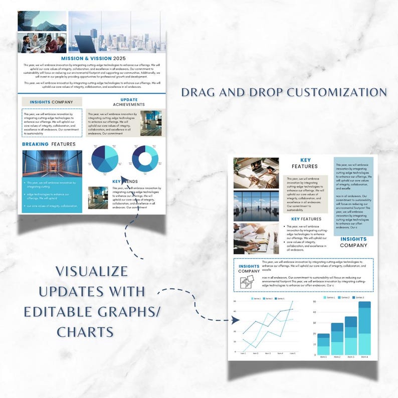 Modern Newsletter Template Business Newsletter for Corporate Business ...