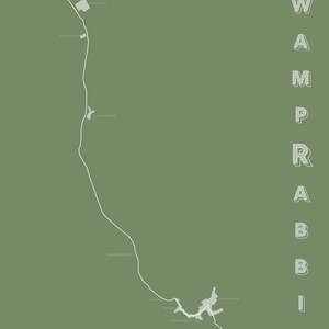 Swamp Rabbit Trail Map Swamp Rabbit Trail Poster Trail Maps Greenville ...