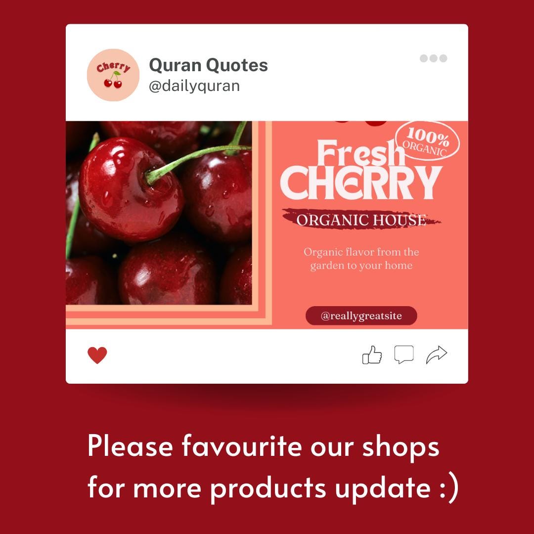 30 Red-cherry Theme Instagram Template Done-for-you for Business Owners ...