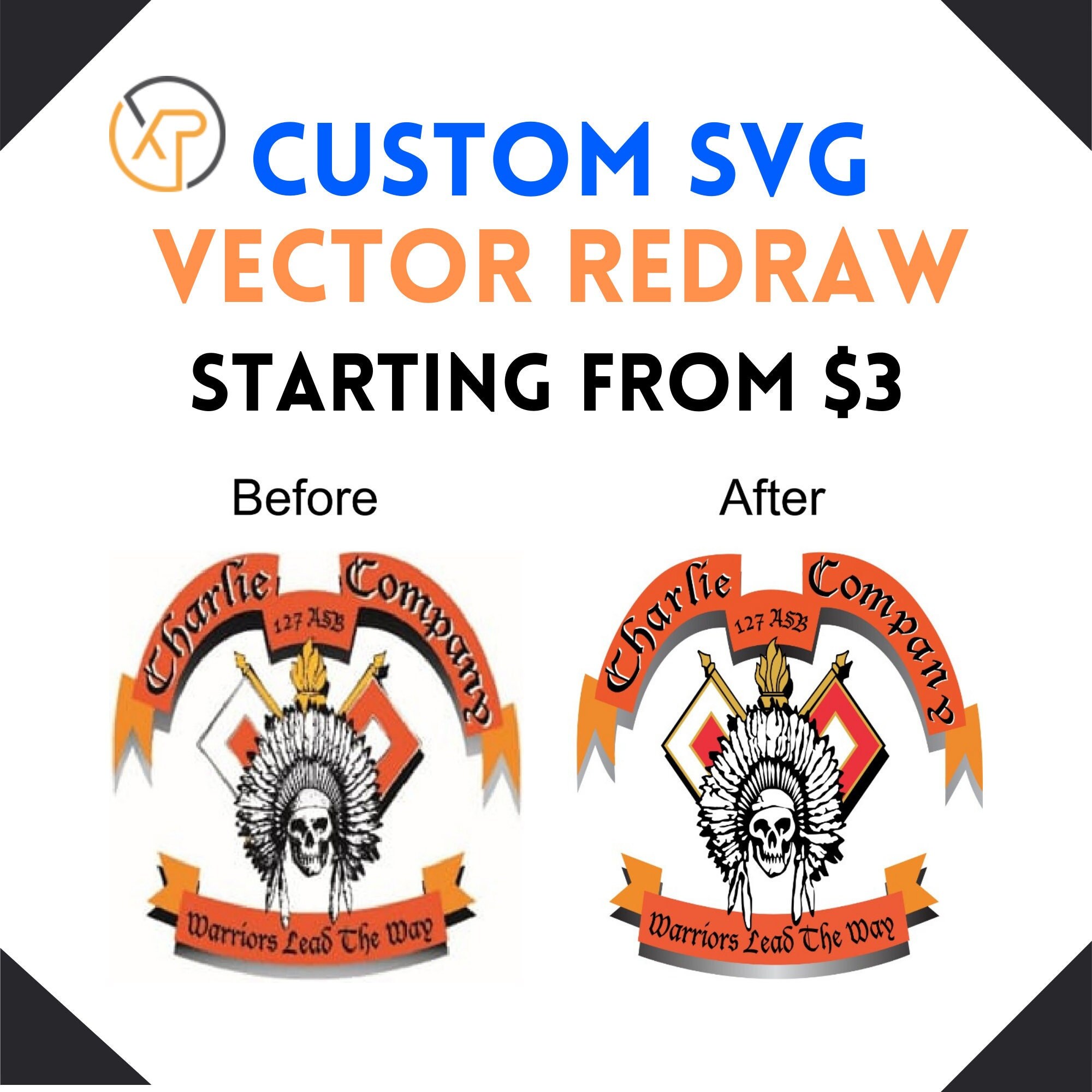 Image to Vector Custom SVG File Conversion Tag Vectorize - Etsy