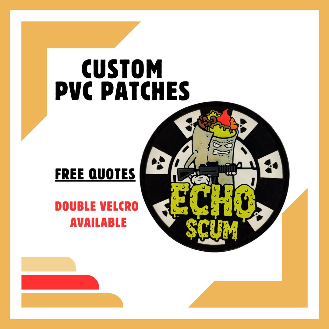 PVC Patch, Morale Patch, Customize Rubber Patch, Iron on Patch, Customized Patch, Sew on Patch ...
