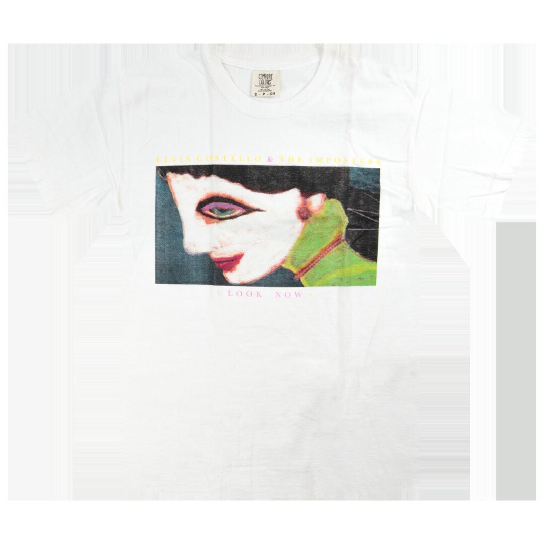 Elvis Costello Look Now White T-shirt New M 3XL - Etsy