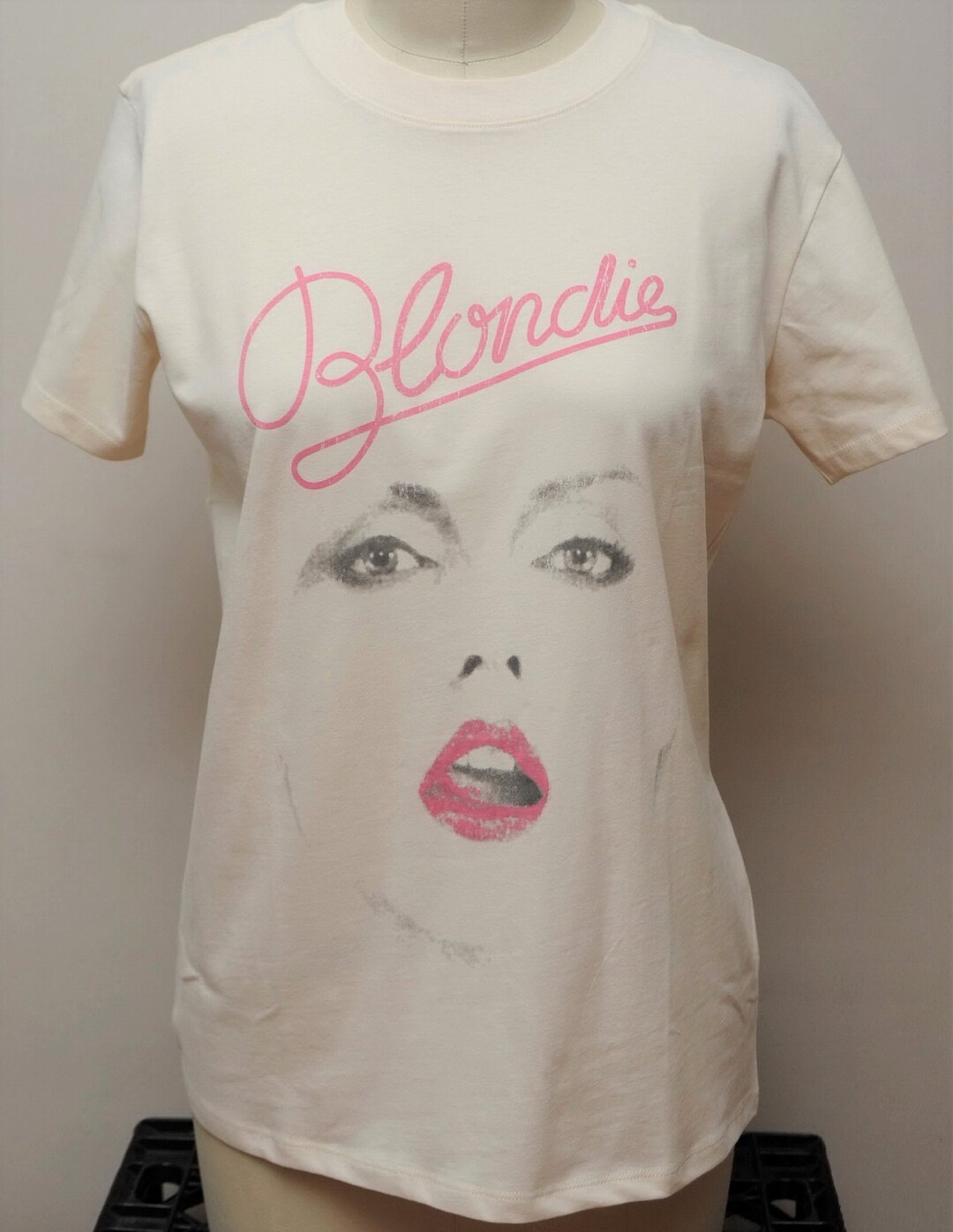 BLONDIE Classic Face Lips Eyes Mouth T-shirt New Unworn Authentic ...