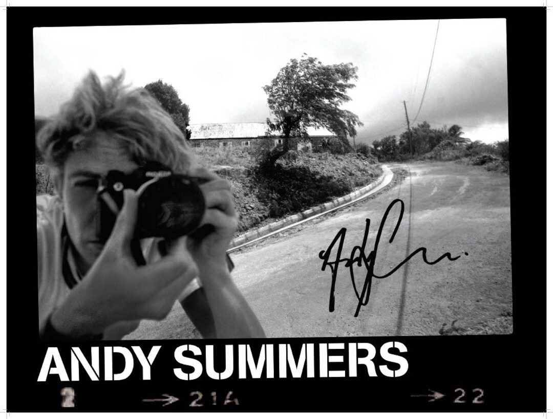 Andy Summers SIGNED 24" X 18" 2023 Tour Lithograph Poster - Etsy