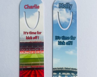 Manchester United Bookmark - Etsy UK